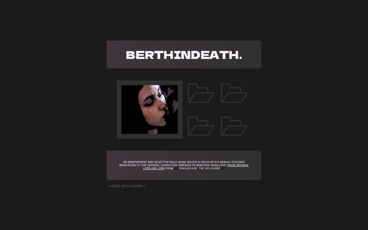 BERTHINDEATH.